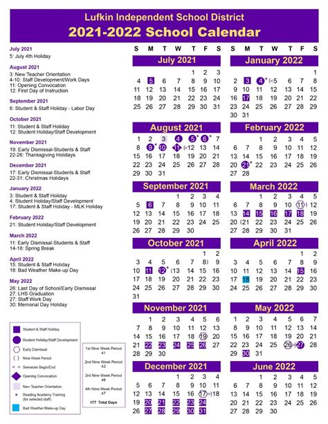 Lufkin Isd Calendar - Tech Playground Hub